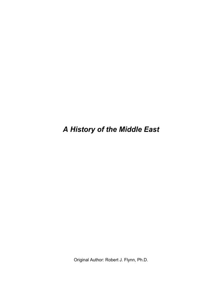 A History of The Middle East, 1.0 | PDF | Arabs | Muhammad