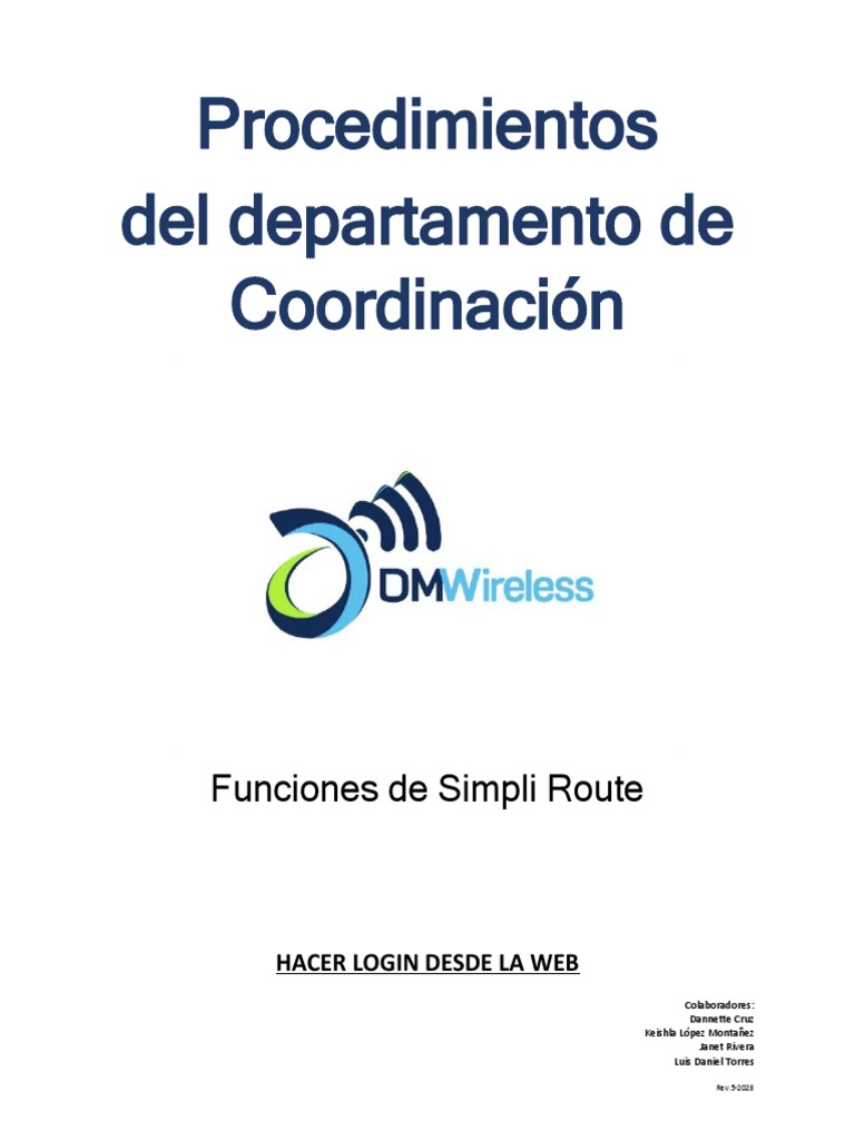 Plataforma Simpli Route | PDF | Informática
