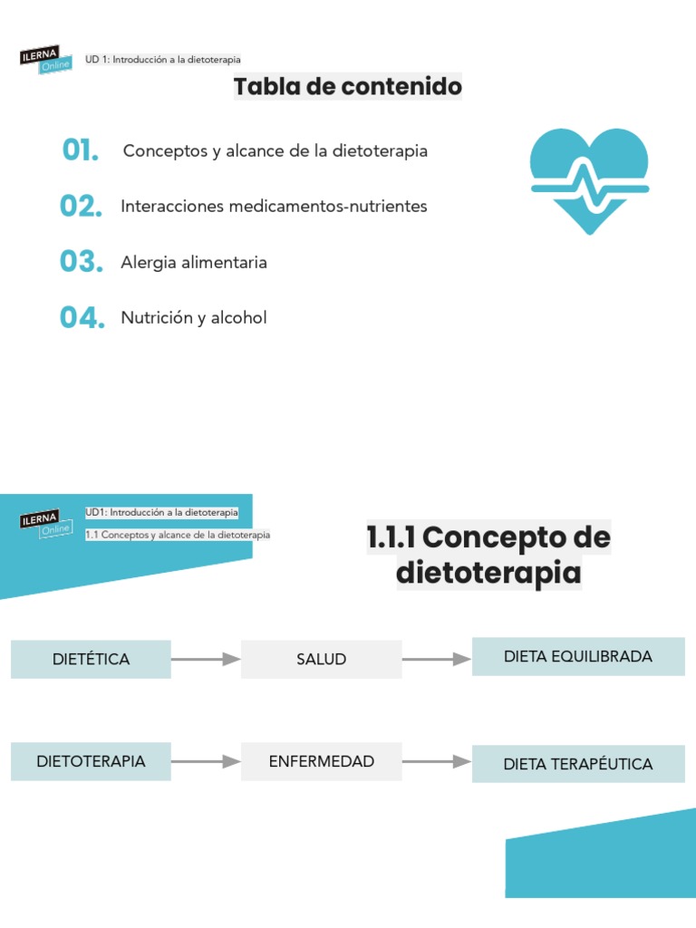 DIET C3 Dietoterapia UD1 | PDF | Dietético | Dieta