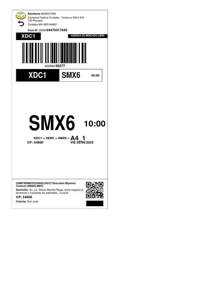 Shipment Labels 230523211342 | PDF