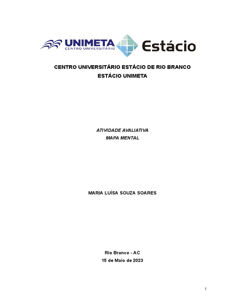 Modelo Capa Abnt | PDF