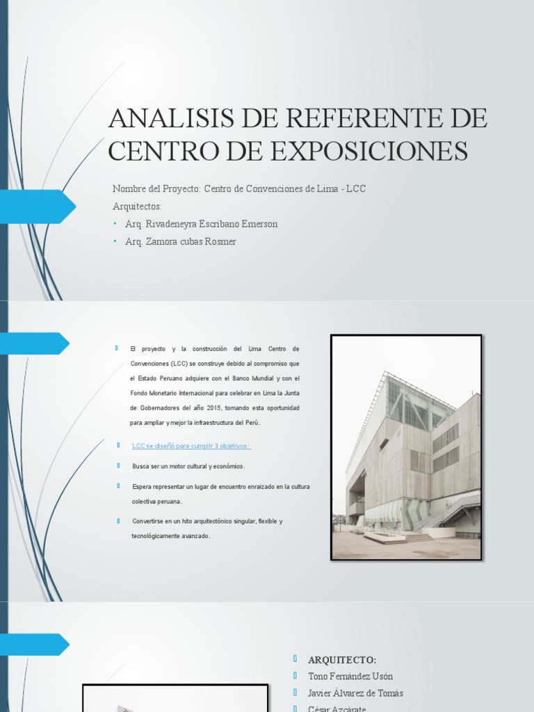 Analisis de Referente de Centro de Exposiciones | PDF | Negocios