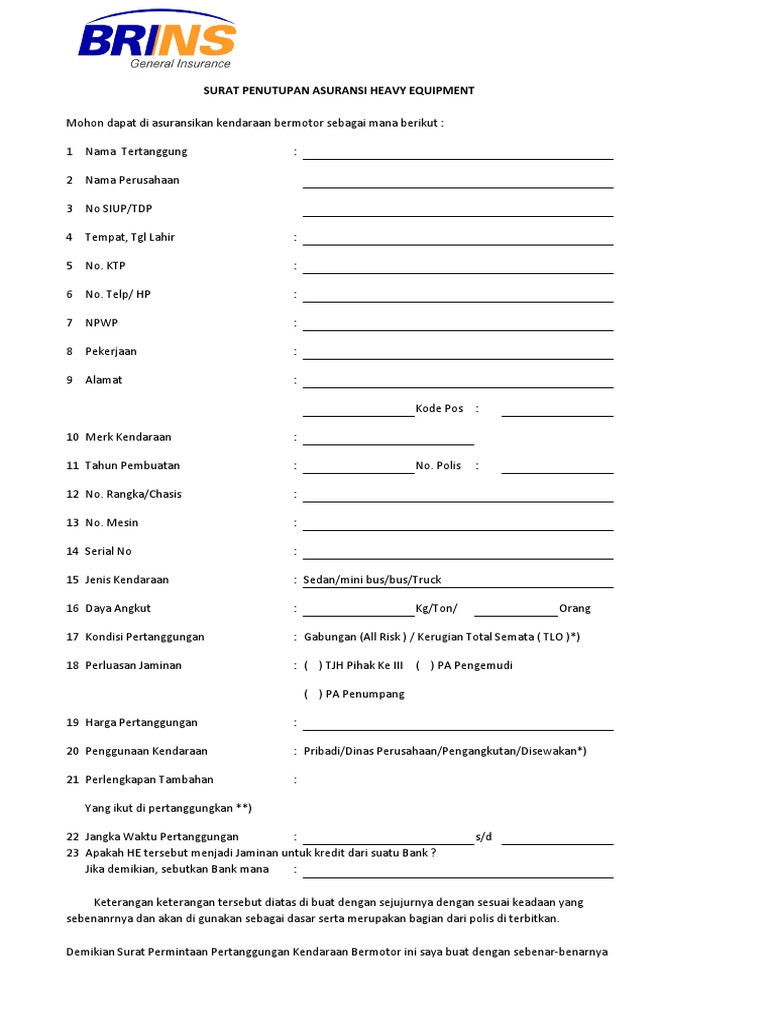 Sppa Kendaraan New | PDF