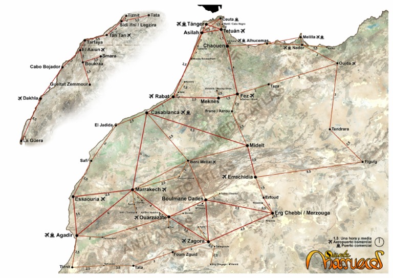 Mapa de Marruecos | PDF
