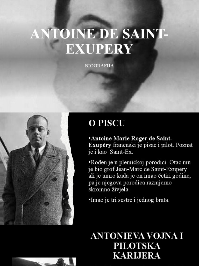 Antoine de Saint-Exupery | PDF