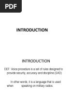 Radio Voice Procedure PDF | PDF | Speech | Alphabet