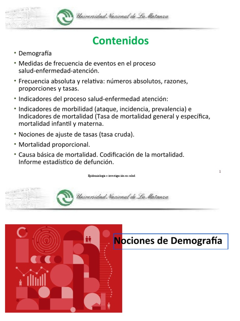 Clase-2 1 | PDF | Epidemiología | Tasa de mortalidad