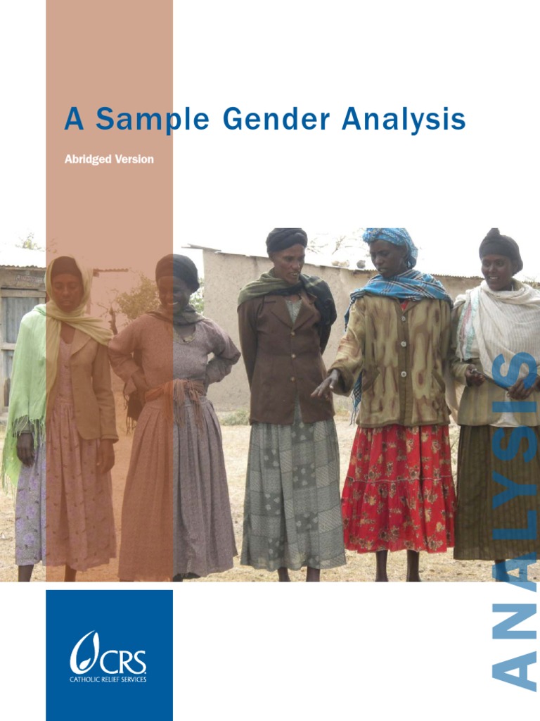A Sample Gender Analysis | PDF | Food Security | Empowerment
