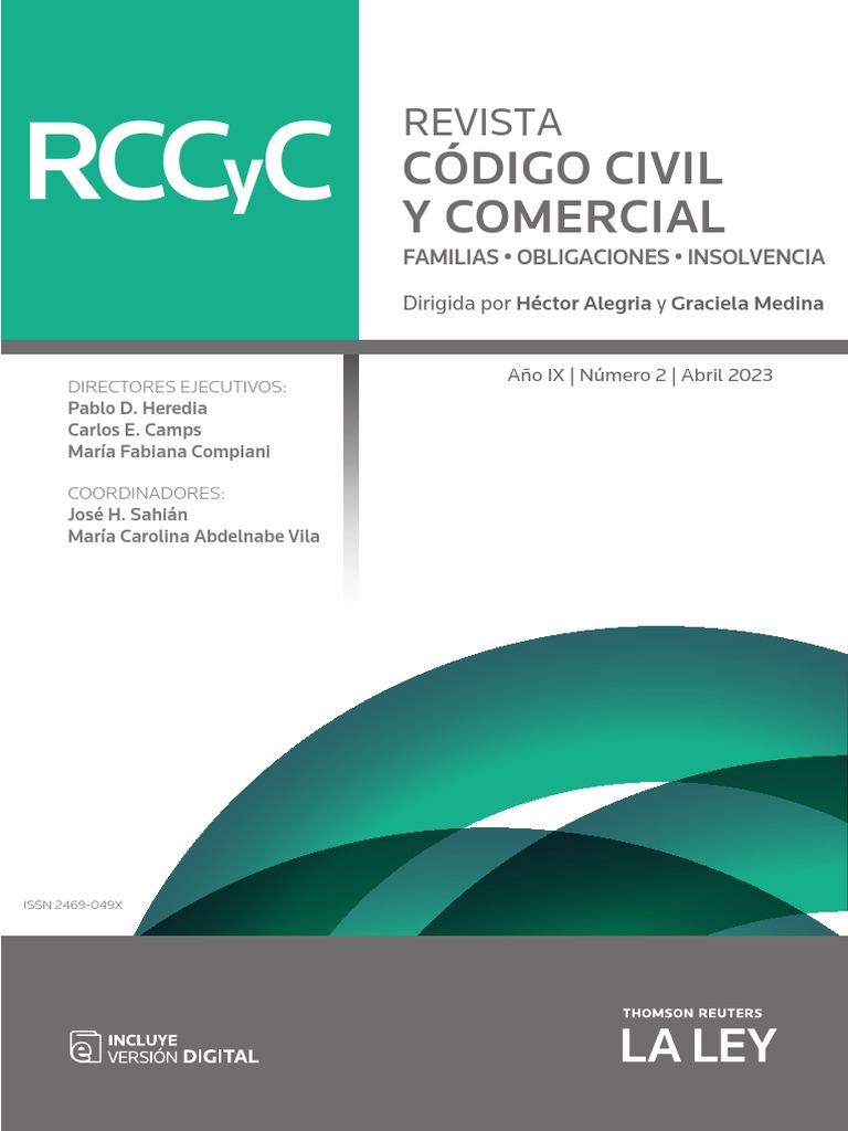 Revista Código Civil y Comercial | PDF | Herencia | Jurisdicción
