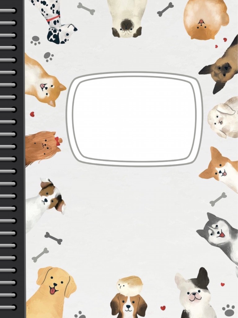 Cuaderno Perritos | PDF