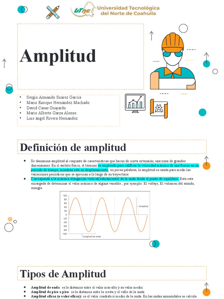 Amplitud | PDF | Olas | Amplitud