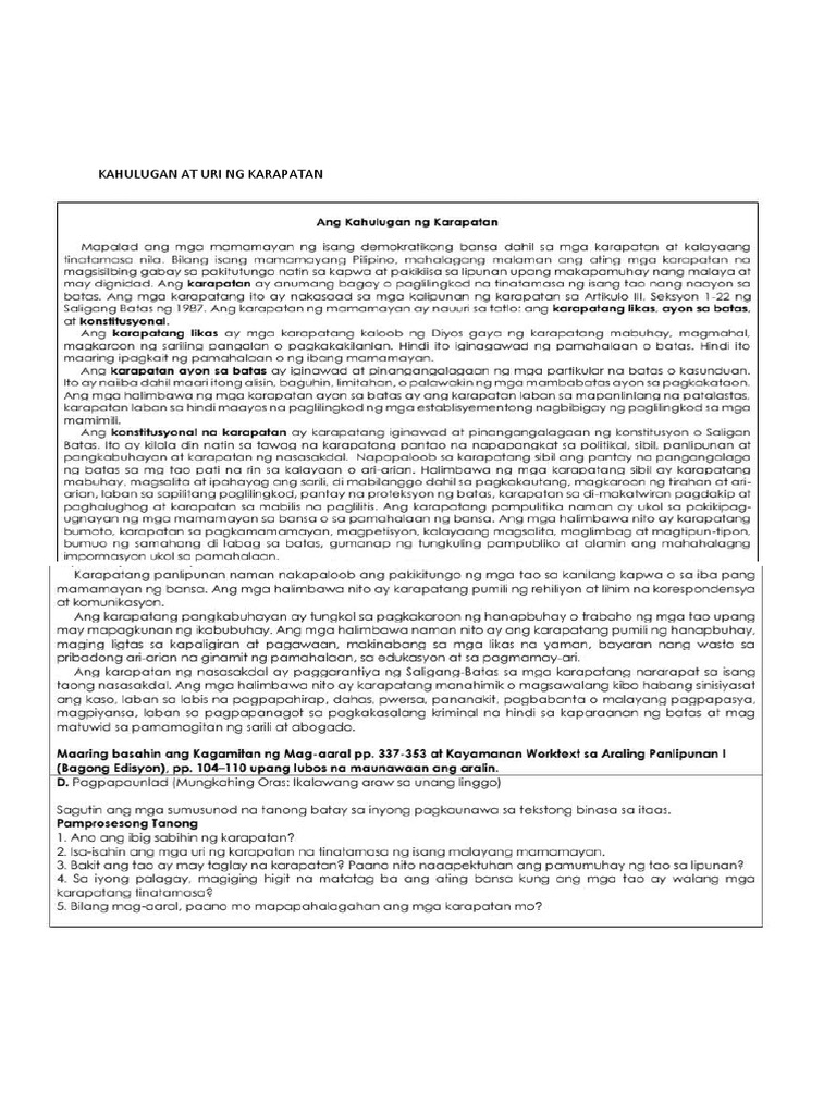 Week 3 q4 AP | PDF