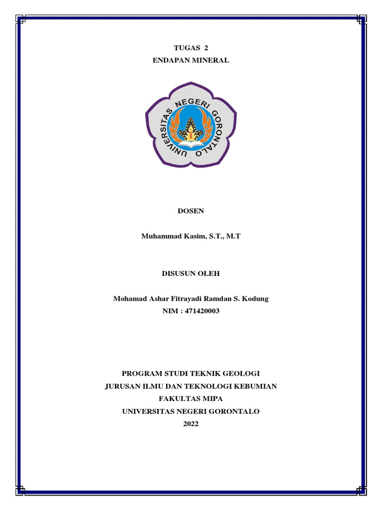 Contoh Endapan Magmatik dan Prosesnya | PDF | Teknologi & Rekayasa