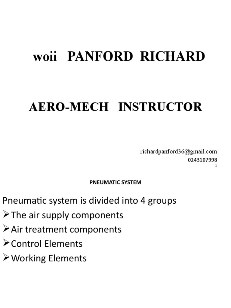 Pneumatic Lab Demonstration | PDF