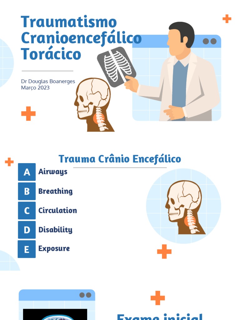 Trauma Crânioencefálico_ Torácico | PDF | Traumatismo craniano | Danos