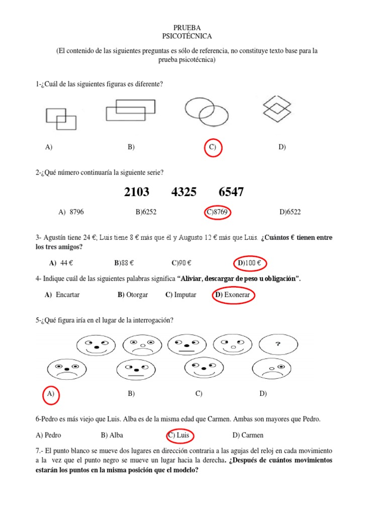 Prueba Psicotécnica EPM: Ejemplos y Preguntas | PDF