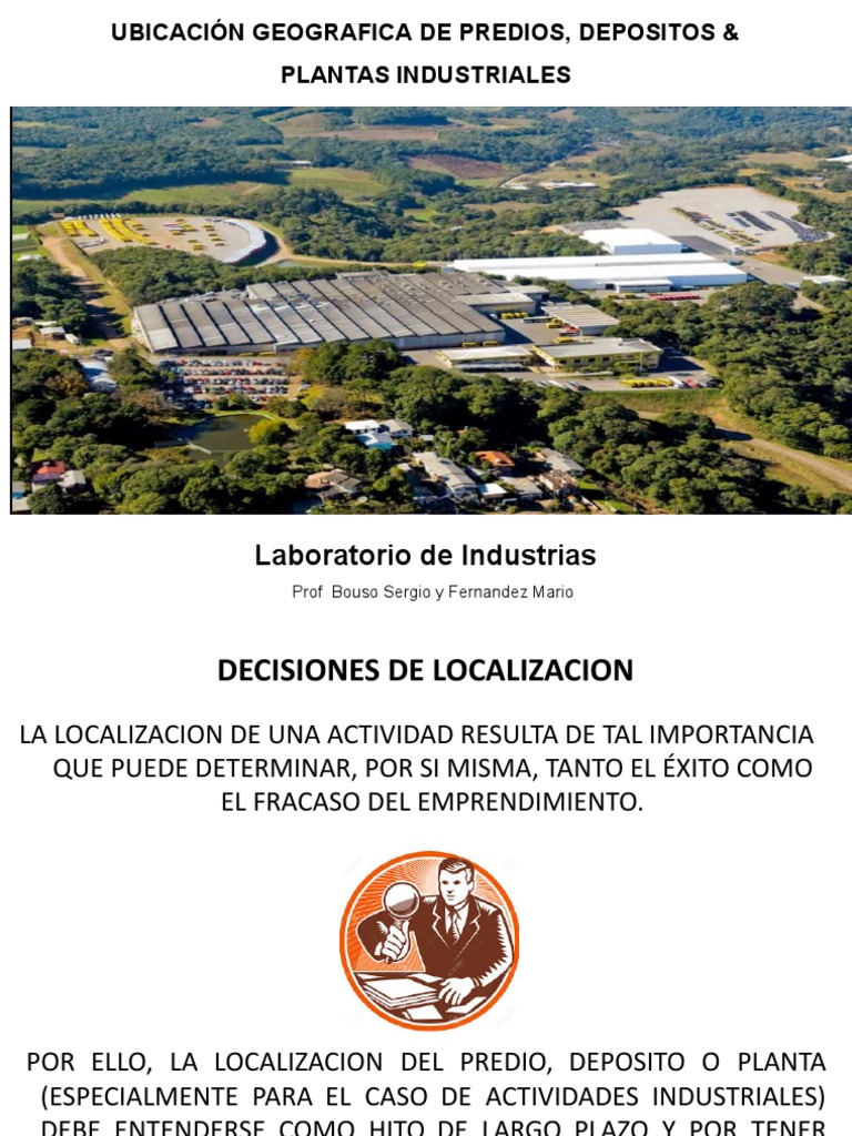 Ubicacion de La Planta | PDF | Transporte | Residuos