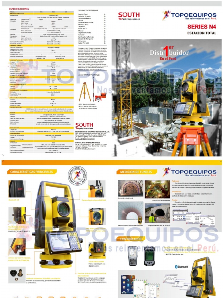 Ficha SOUTH N40 Español | PDF