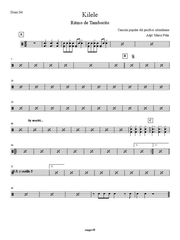 KILELE - Drum Set | PDF