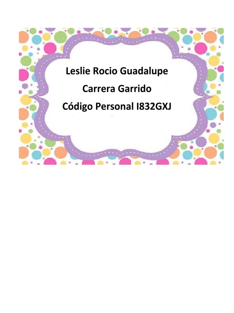 Para Portada de Folders | PDF