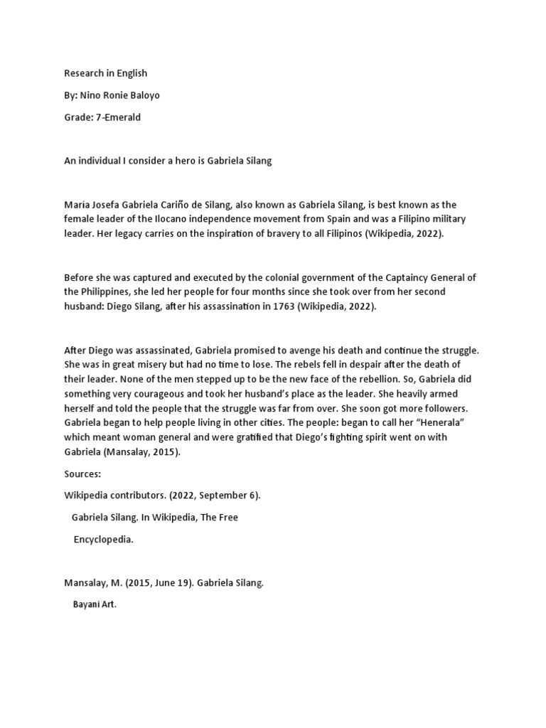 Research in English | PDF