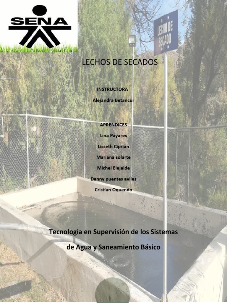 Lechos de Secado 1 | PDF | Agua | Naturaleza
