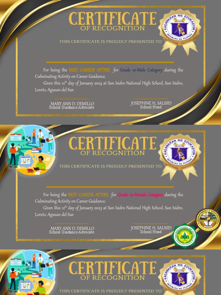 Best Career Attire Awards 2023 | PDF