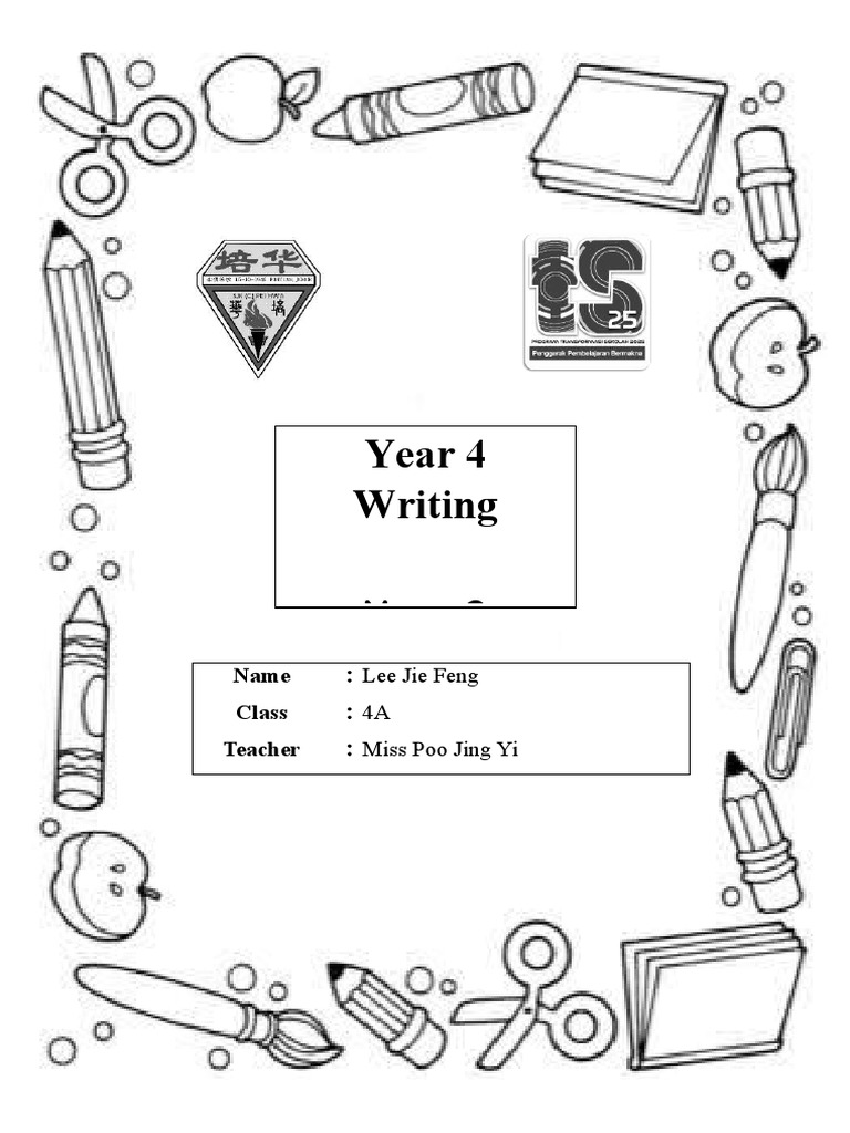 Writing Year 4 2023 | PDF