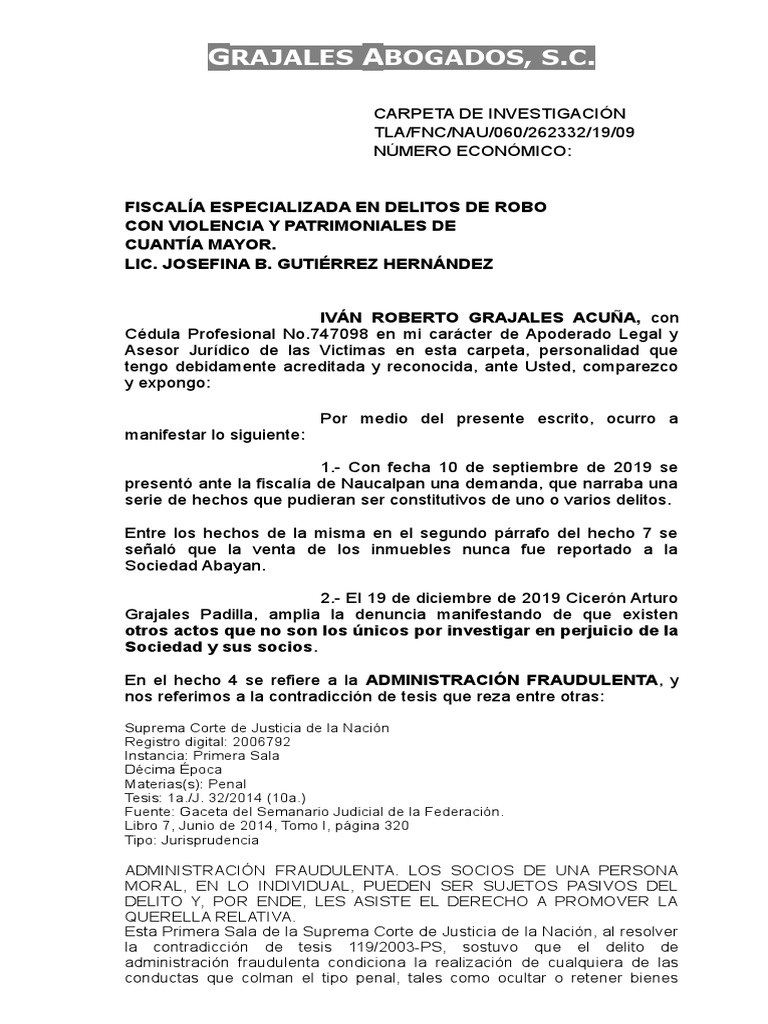 Abayan D | PDF | Bienes (Ley) | Derecho penal