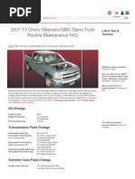 Chevrolet S10 Service Repair Manuals (With Electrical Wiring Diagrams ...