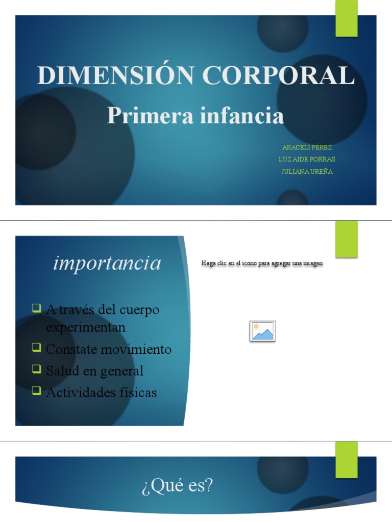 Dimensión Corporal | PDF