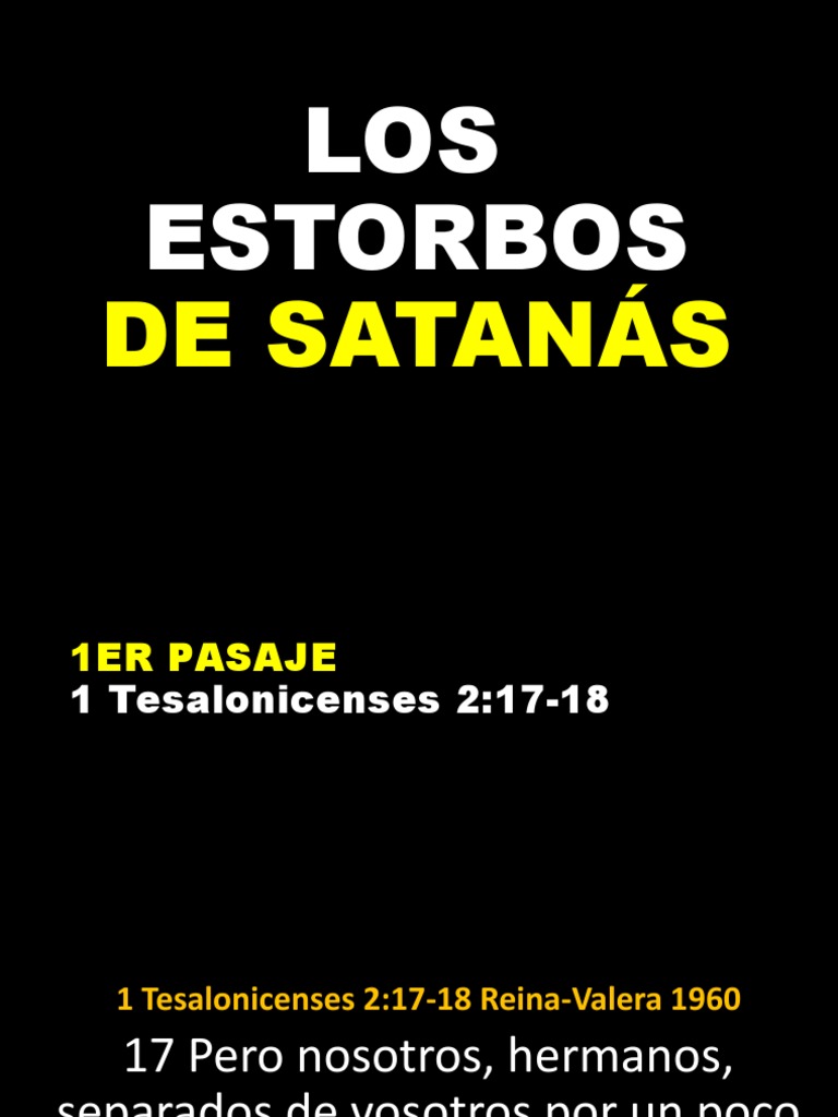Los Estorbos | PDF | Satán | San Pedro