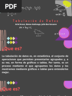 Guía de Tablas de Tabulación en Estadística | PDF