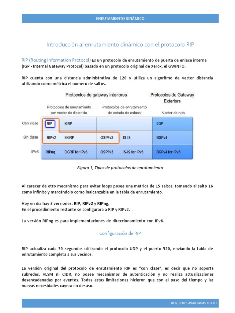 Enrutamiento Dinámico Teoria | PDF | Enrutador (Computación) | Enrutamiento