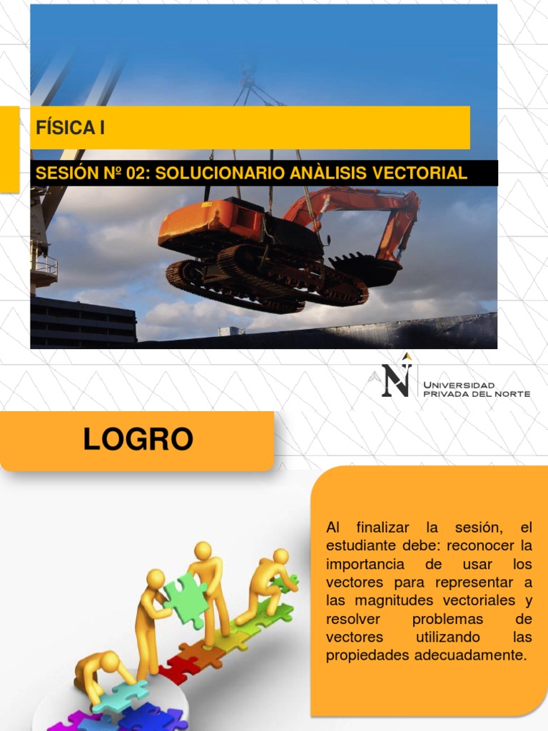 F1 - S02 - Solucionario - Analisis Vectorial | PDF | Vector Euclidiano | Escalar (Matemáticas)