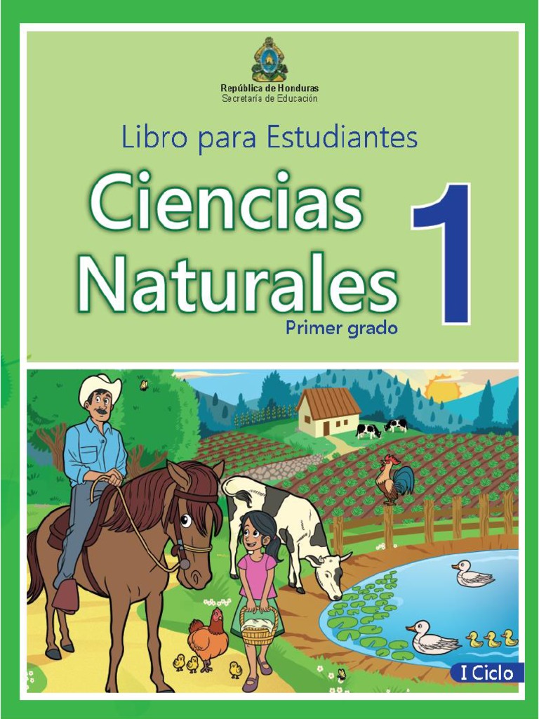 Libro de Ciencias Naturales 1er Grado | PDF