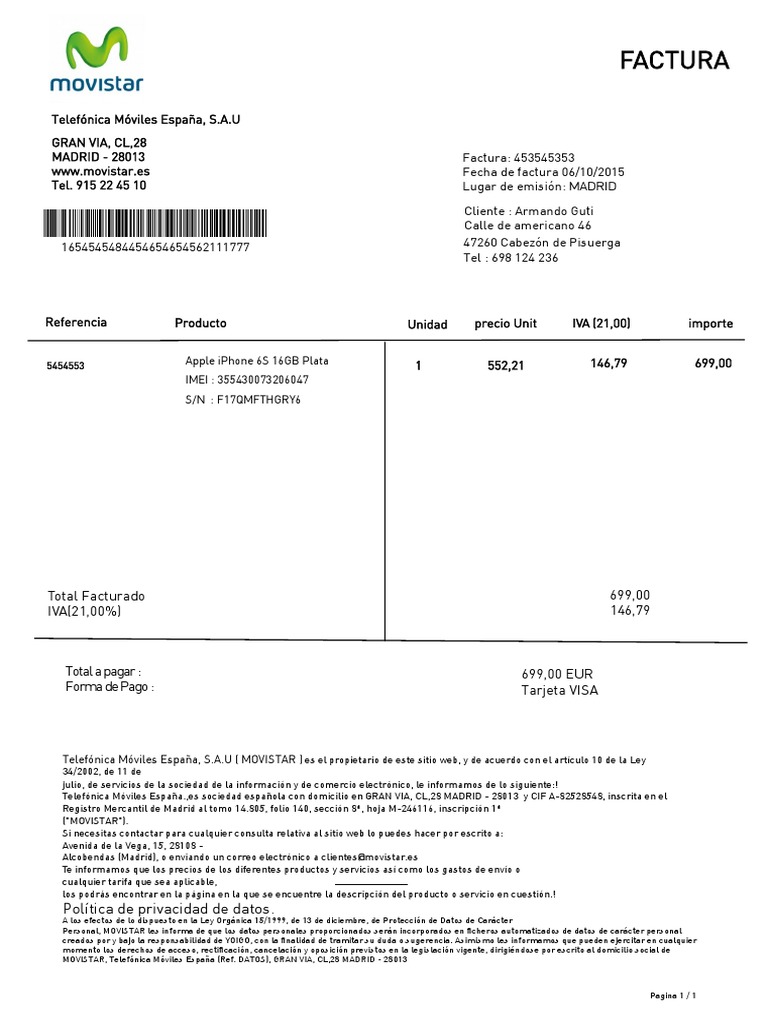 movistar_2018_work.pdf.pdf | PDF | Teléfonos móviles | Tecnologías de ...