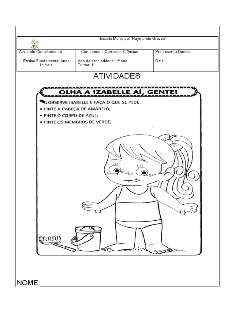 Atividades Complementares Dani | PDF