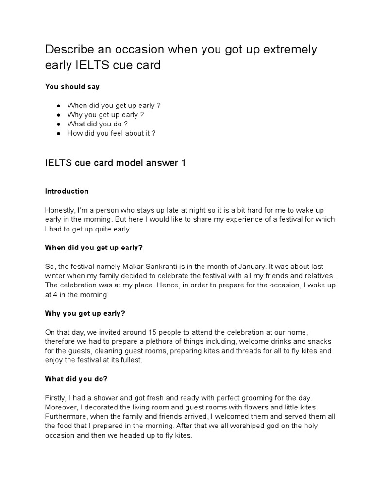 Ielts Speaking Part 2 Questions and Answers PDF 5 44222dd3b1 | PDF
