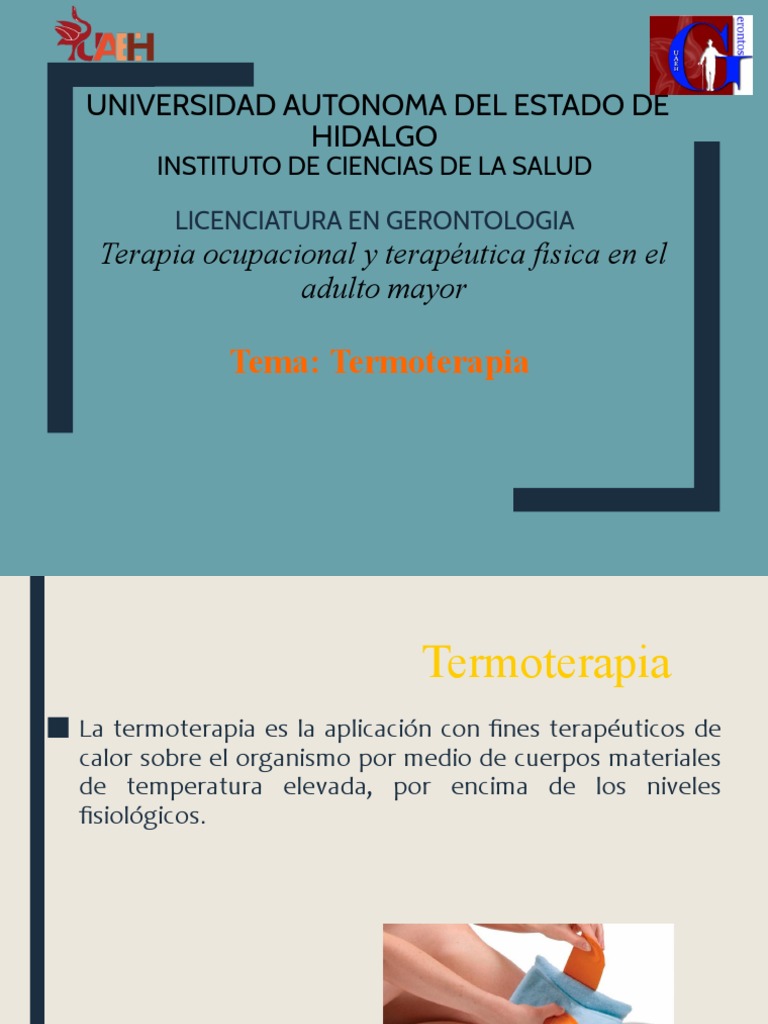 Termoterapia: Beneficios y Aplicaciones | PDF | Termorregulación | Agua