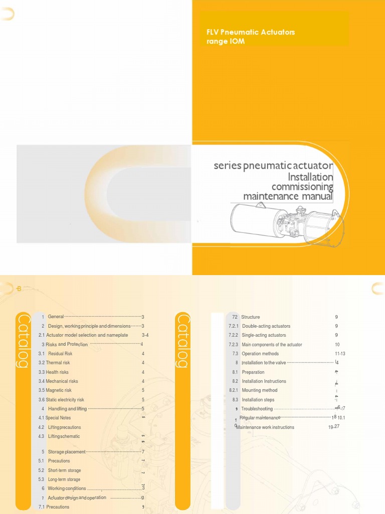 FLV Iqm | PDF | Actuator | Valve