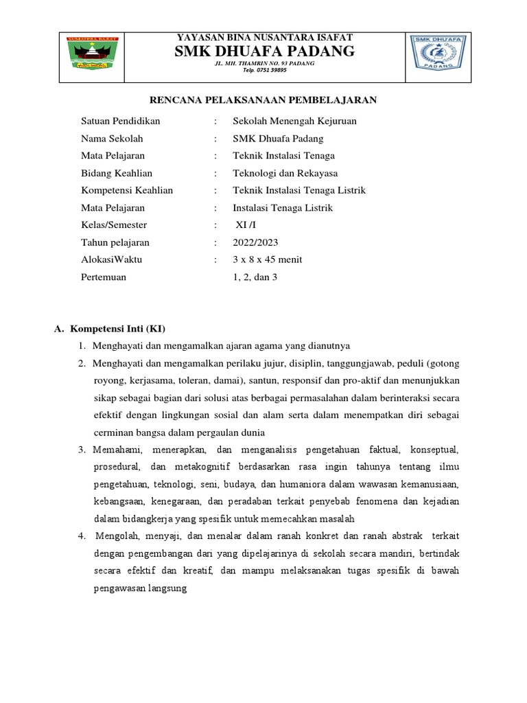 Lampiran 11 RPP | PDF