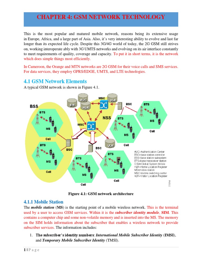 Mobile Networks Chapter 4 | PDF | General Packet Radio Service | Computer Network