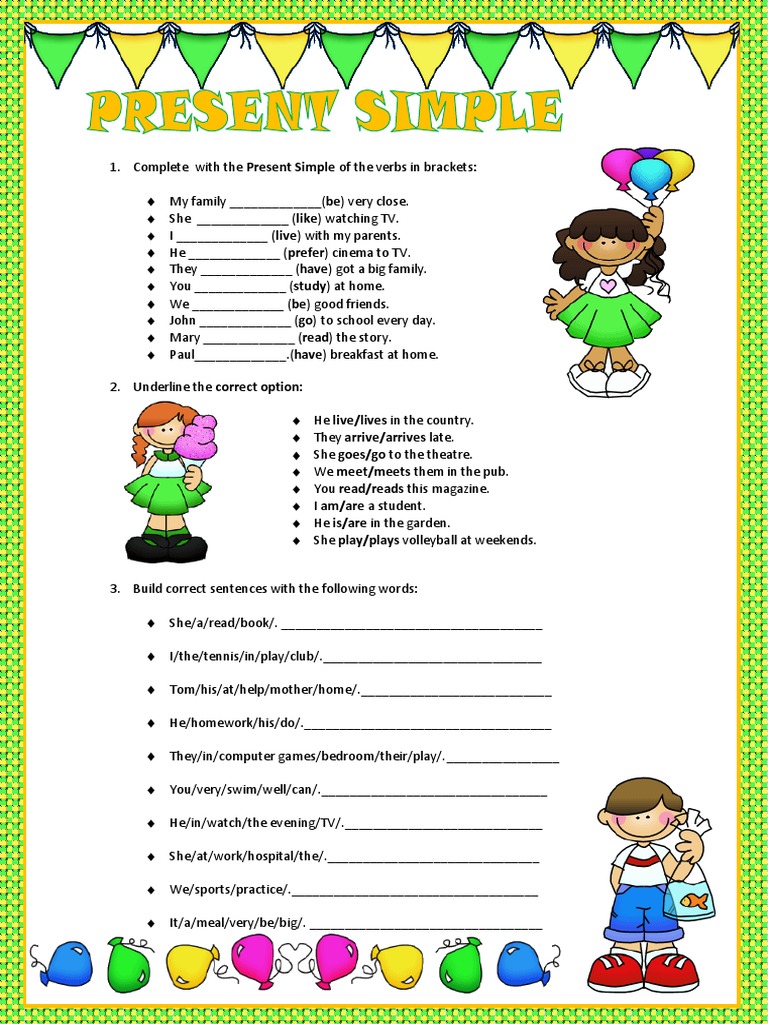 Present Simple Iii Download Free Pdf Linguistic Typology Language