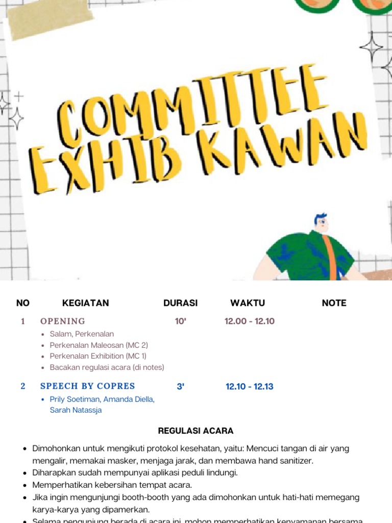 Contoh Cue Card Untuk MC | PDF