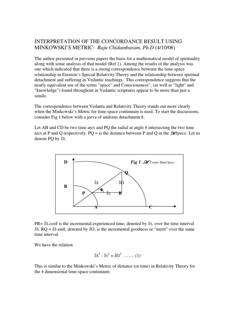 Minkowski | PDF | Space | Spacetime