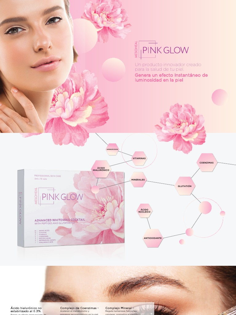 Pink Glow Trademedical | PDF | Antioxidante | Piel
