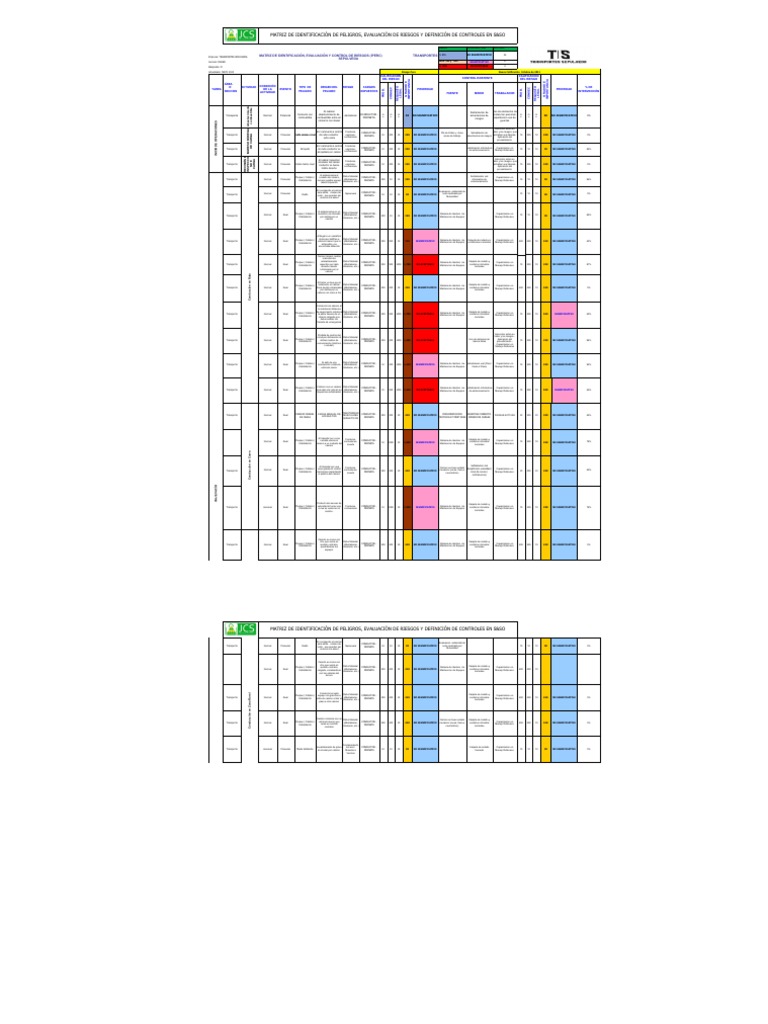 10 Matriz Transportes Sepulveda | PDF
