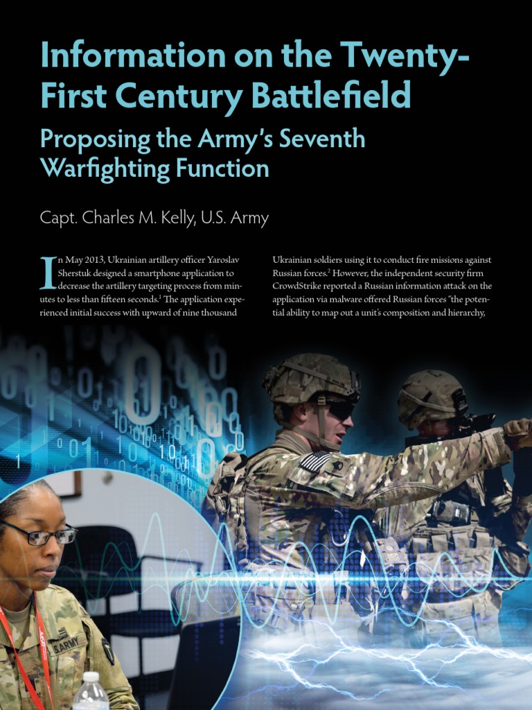 Information On The 21st Century Battlefield | PDF | Military Doctrine ...