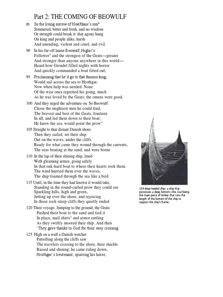 The Coming of Beowulf | PDF | Beowulf